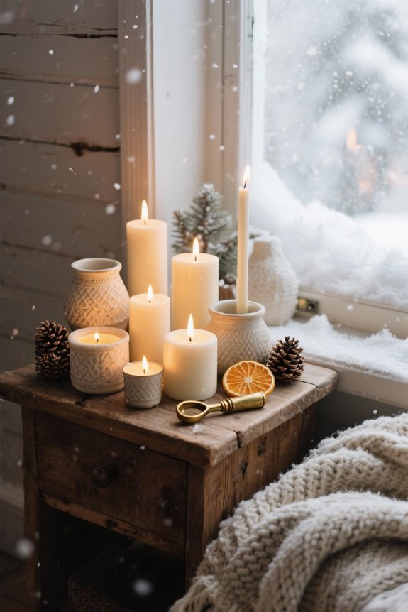 Popular Winter Candle Types - CozyHeatLiving